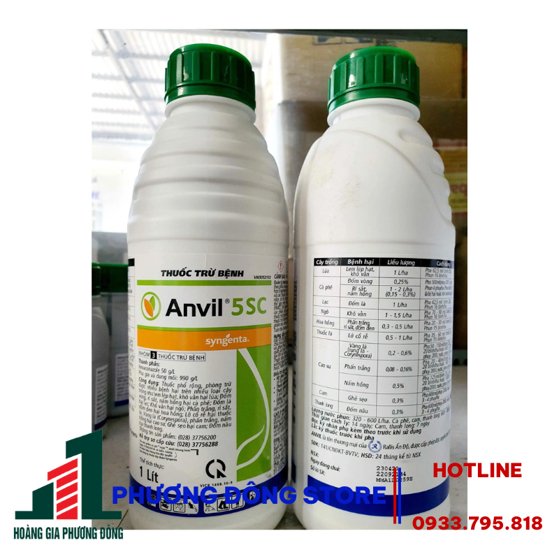 Thuốc trừ bệnh cây trồng Anvil 5SC