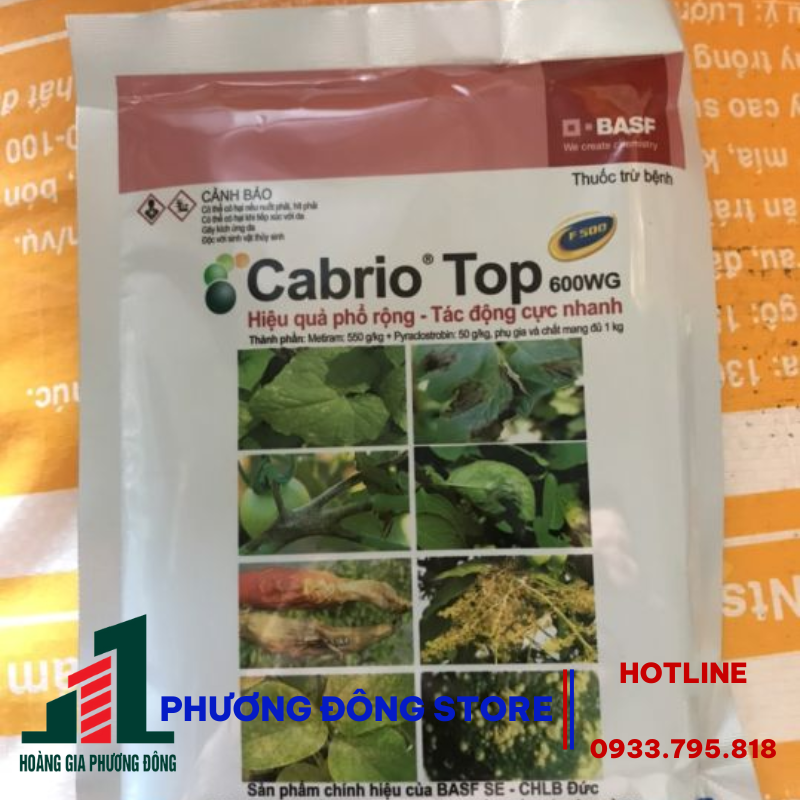 Thuốc trừ bệnh Cabrio Top 600WG