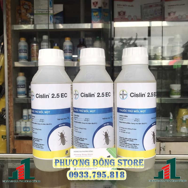 Thuốc diệt mối mọt Cislin 2.5EC