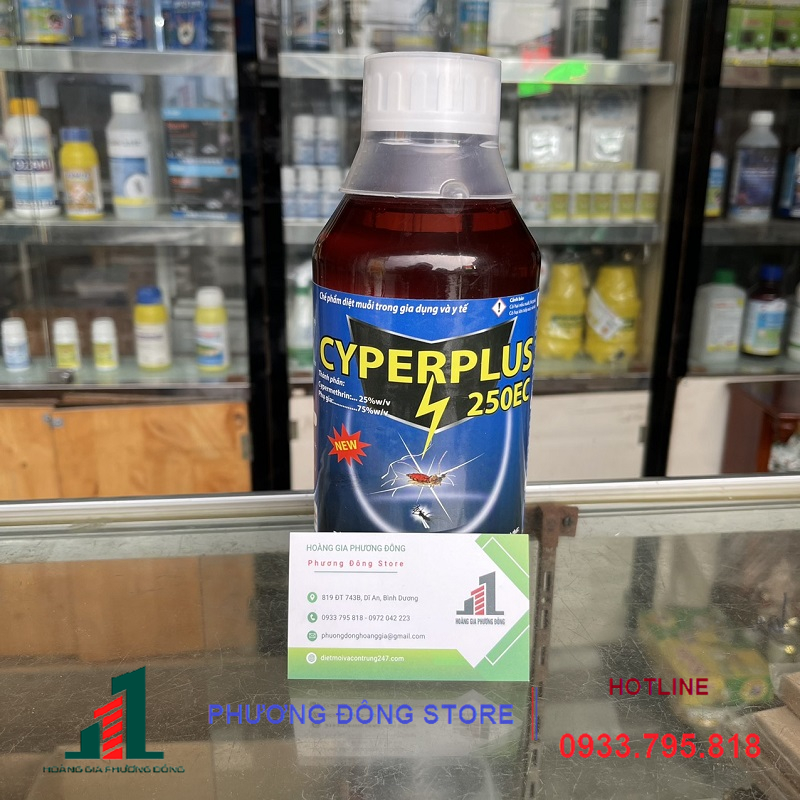 Thuốc diệt muỗi Cyper Plus 250EC
