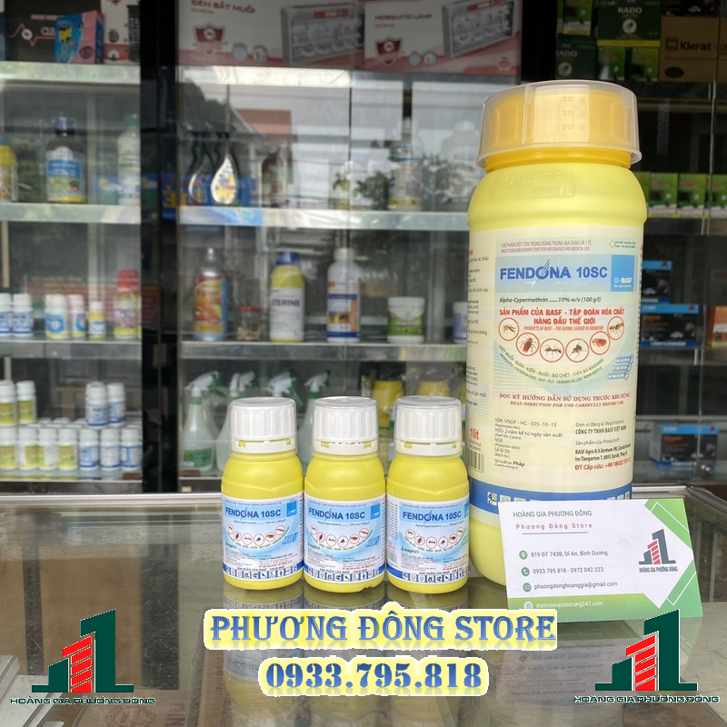 Thuốc diệt muỗi và côn trùng Fendona 10SC