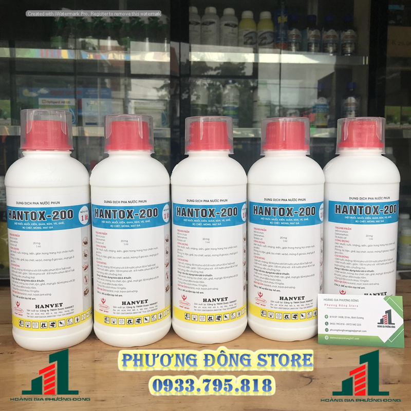 Thuốc diệt muỗi và côn trùng Hantox 200