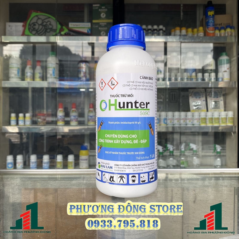 Thuốc diệt mối và phòng mối Hunter 50SC