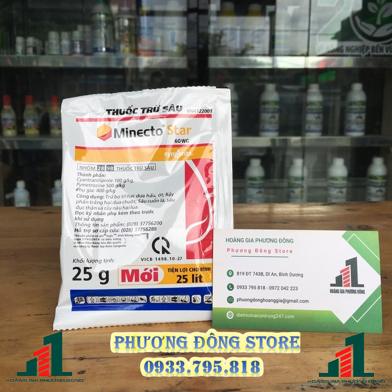 Thuốc trừ sâu Minecto Star 60WG