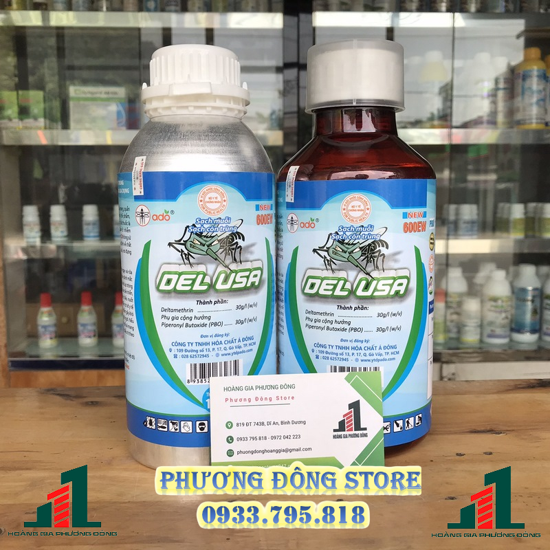 Thuốc diệt muỗi Del USA 600EC