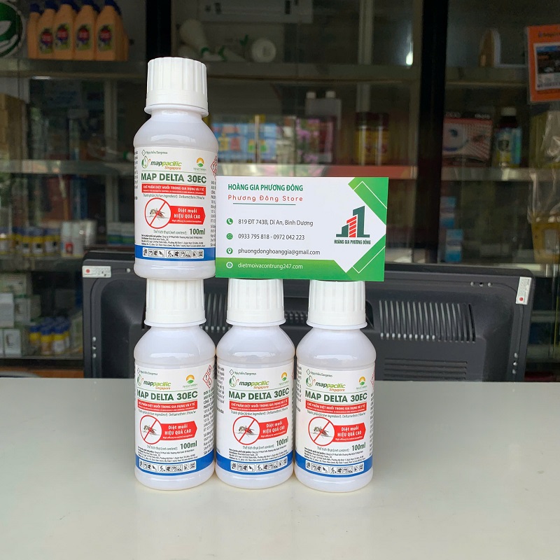 Thuốc diệt muỗi, côn trùng Map delta 30ec