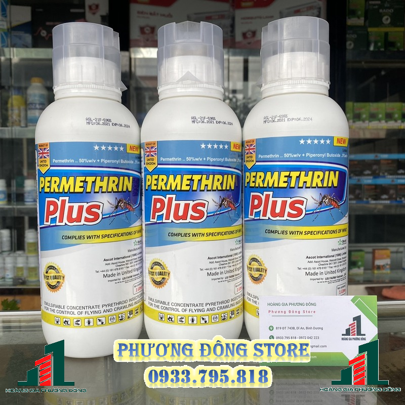Thuốc diệt muỗi Permethrin Plus 50EC