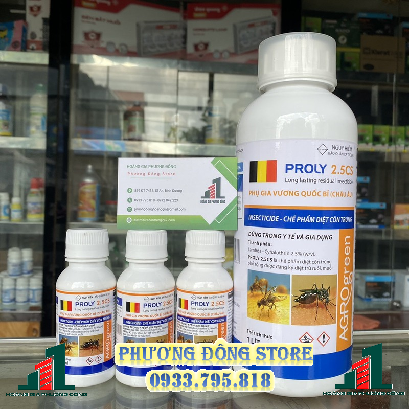 Thuốc diệt muỗi ruồi Proly 2.5CS