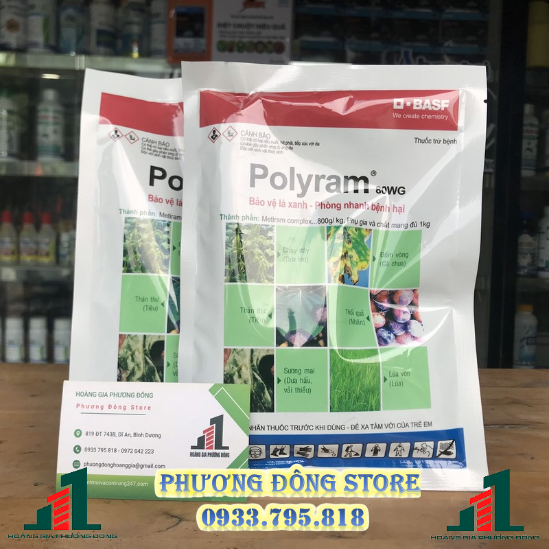 Thuốc trừ bệnh Polyram 80WG