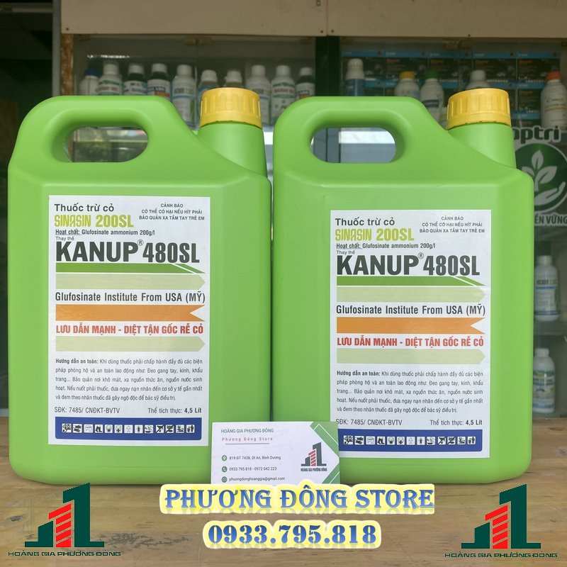 Thuốc Trừ Cỏ SINASIN 200SL (Thay thế Kanup 480SL)